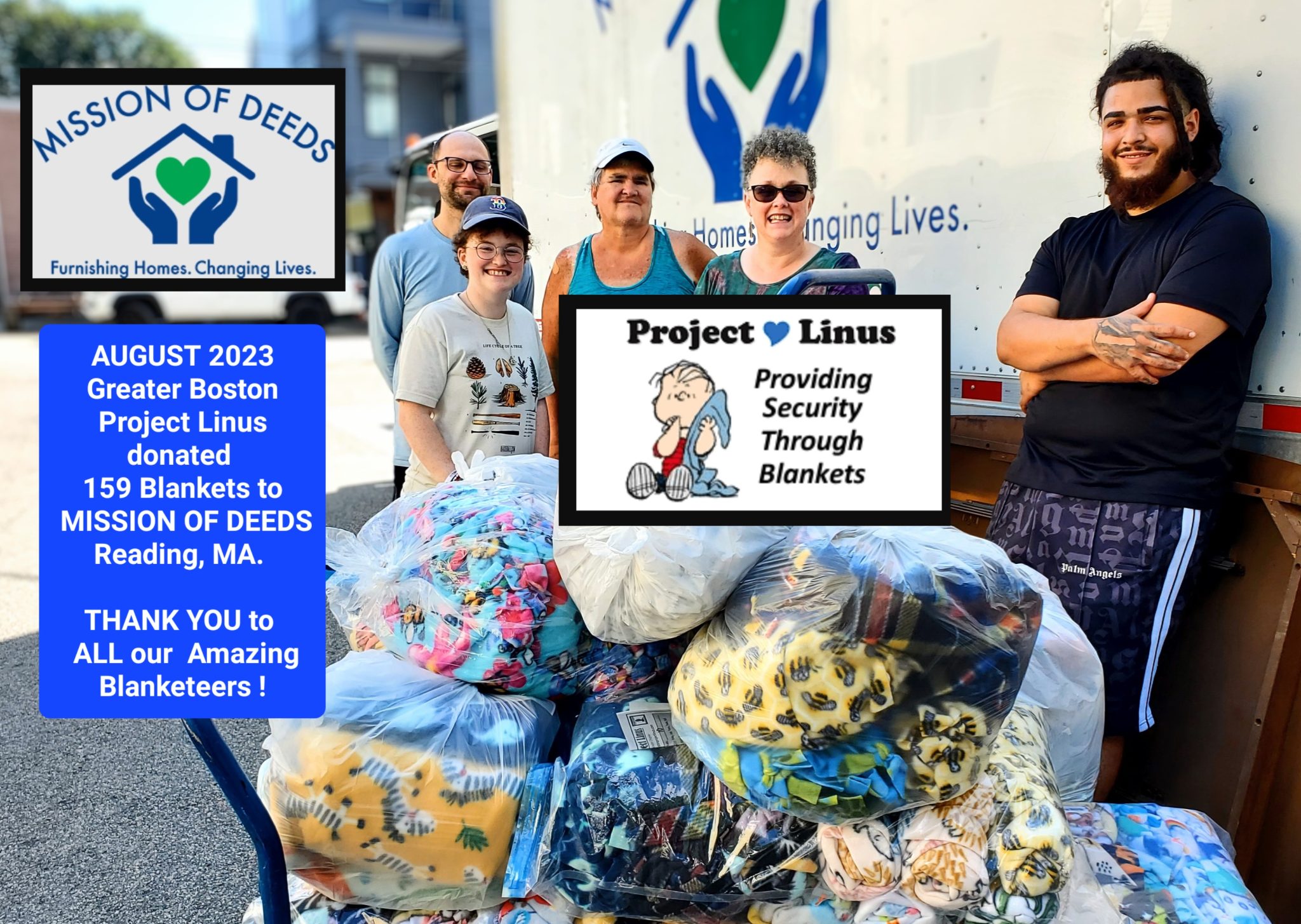 Project Linus: Greater Boston Area – Providing Security Through Blankets